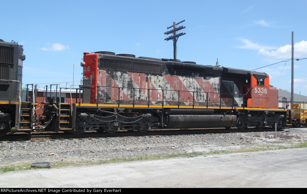 CN SD40-2W #5336 - Canadian National